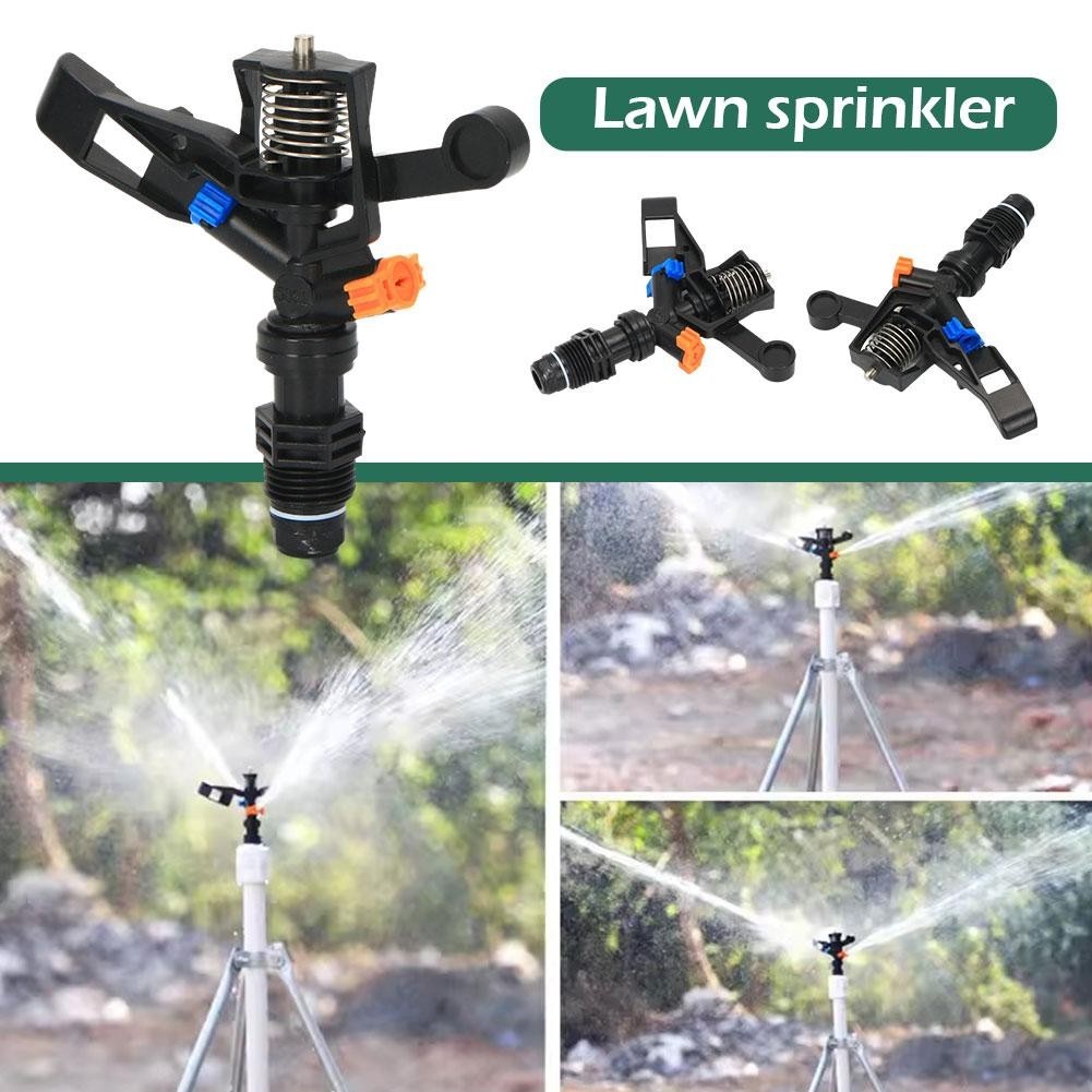 Plastic Rocker Arm Sprinkler Head Lawn Sprinkler 360 Agricultural Head ...