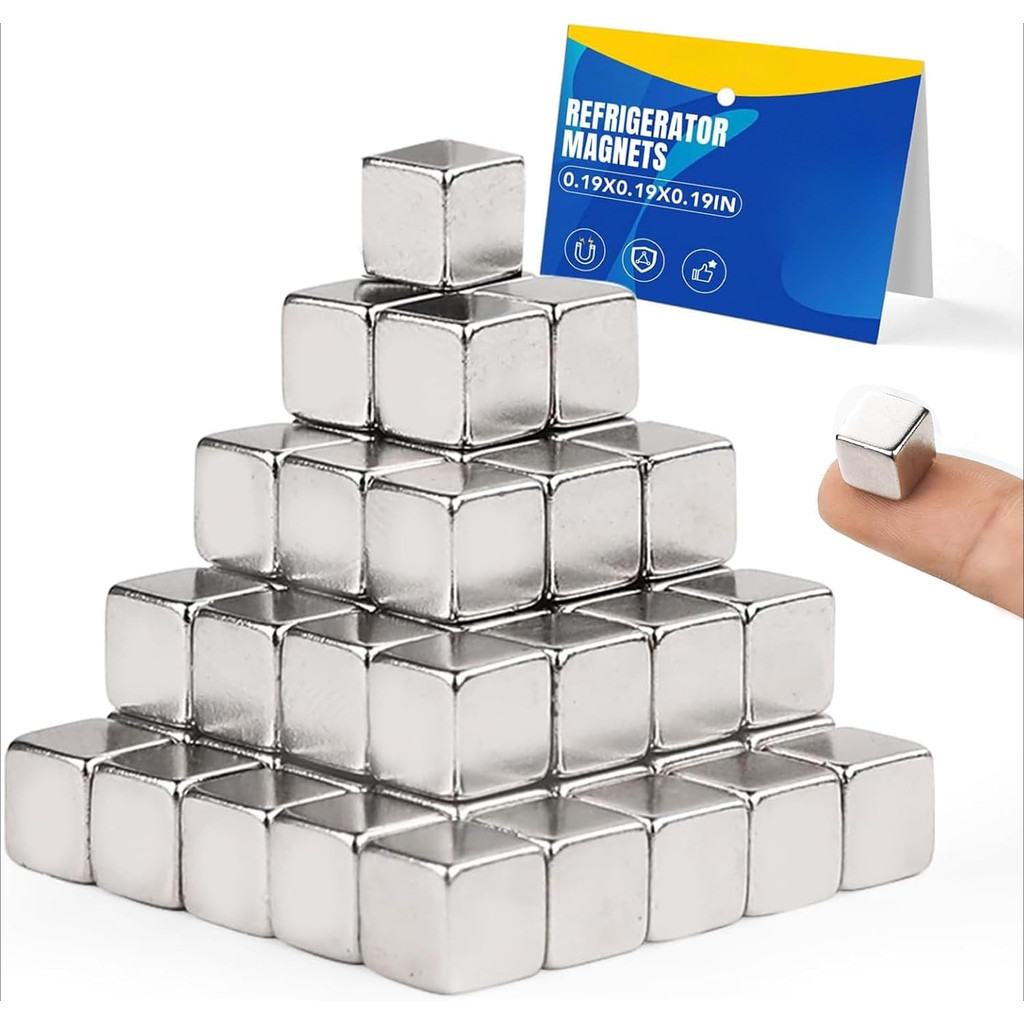 4x4x4 5x5x5mm Mini Square Cube Magnets Strong Neodymium Magnet ...