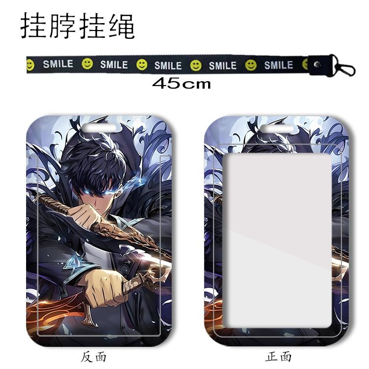 Solo Leveling DIY Student School ID Card Holder Personal ID Card Bank ...