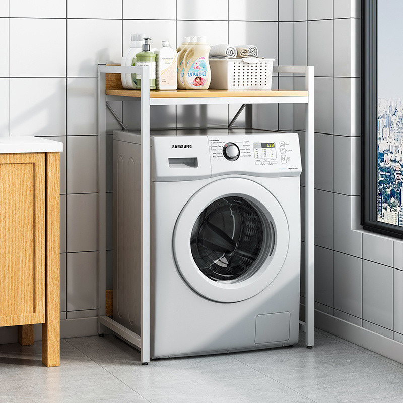 Washing Machine Storage Rack Toilet Storage Rack Drum Wave Wheel Floor ...