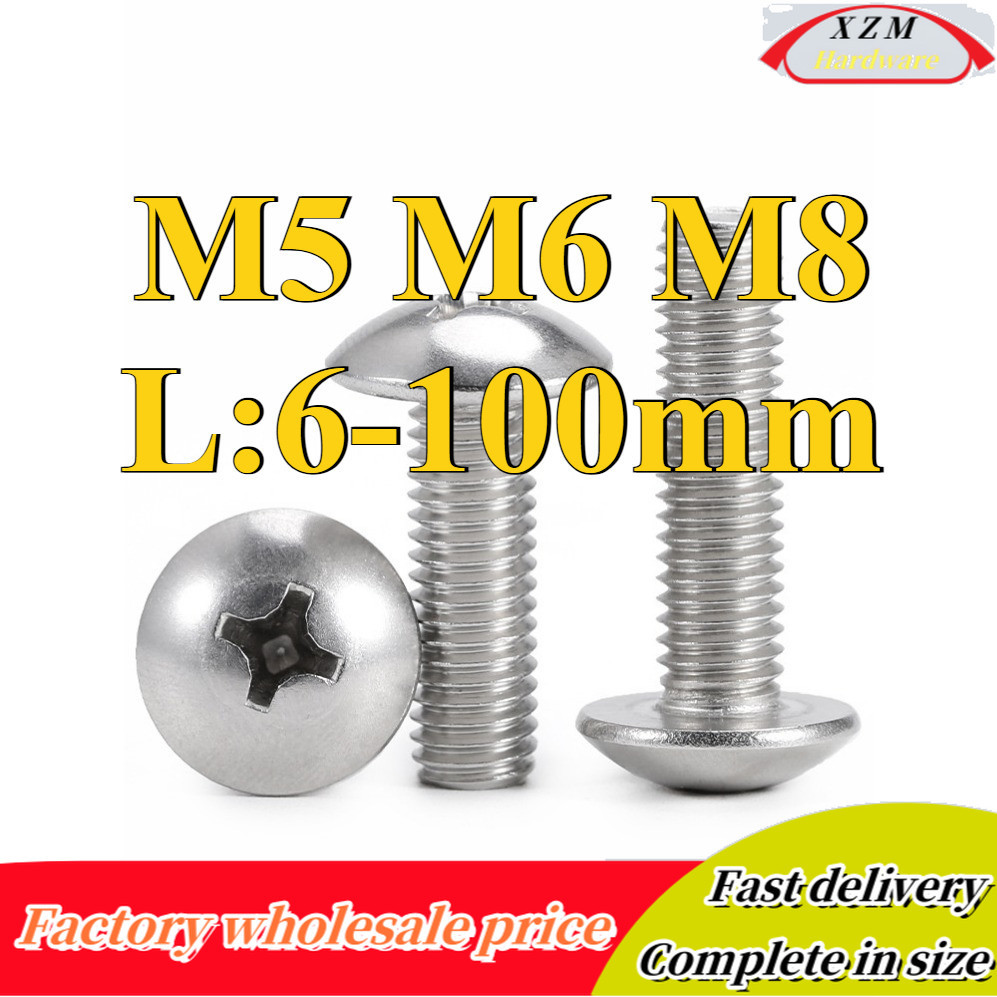 Truss Head Stainless Big Head Philip | Machine Screw Umbrella Screw ...