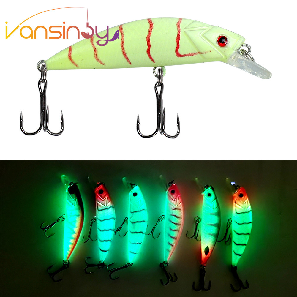 1pcs Fishing Lure 5.5cm/6g Sinking Minnow Hard Artificial Bait 3D Eyes Fishing Tackle | Shopee ...