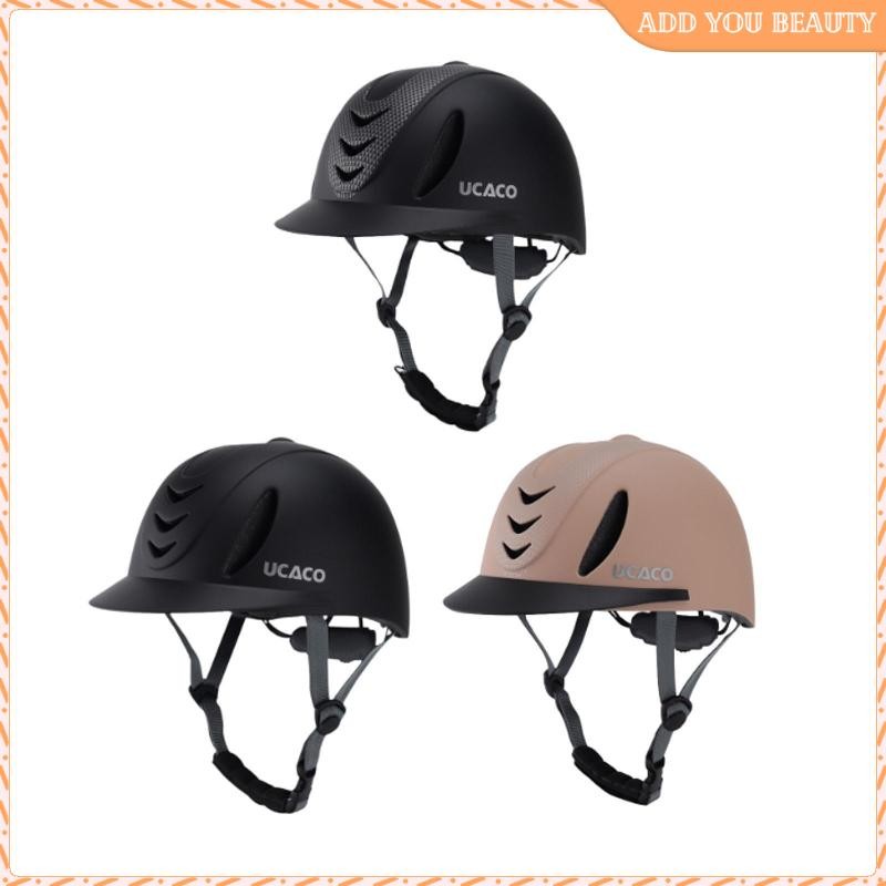 [Wishshopeefhx] Horse Riding Helmet Adjustable Riding Cap Ventilation ...