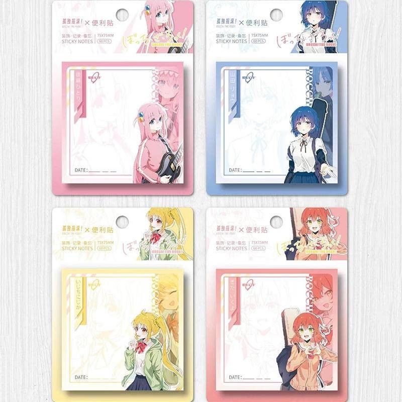 Bocchi The Rock Gotou Hitori Ijichi Nijika Yamada Ryo Kita Ikuyo Memo ...