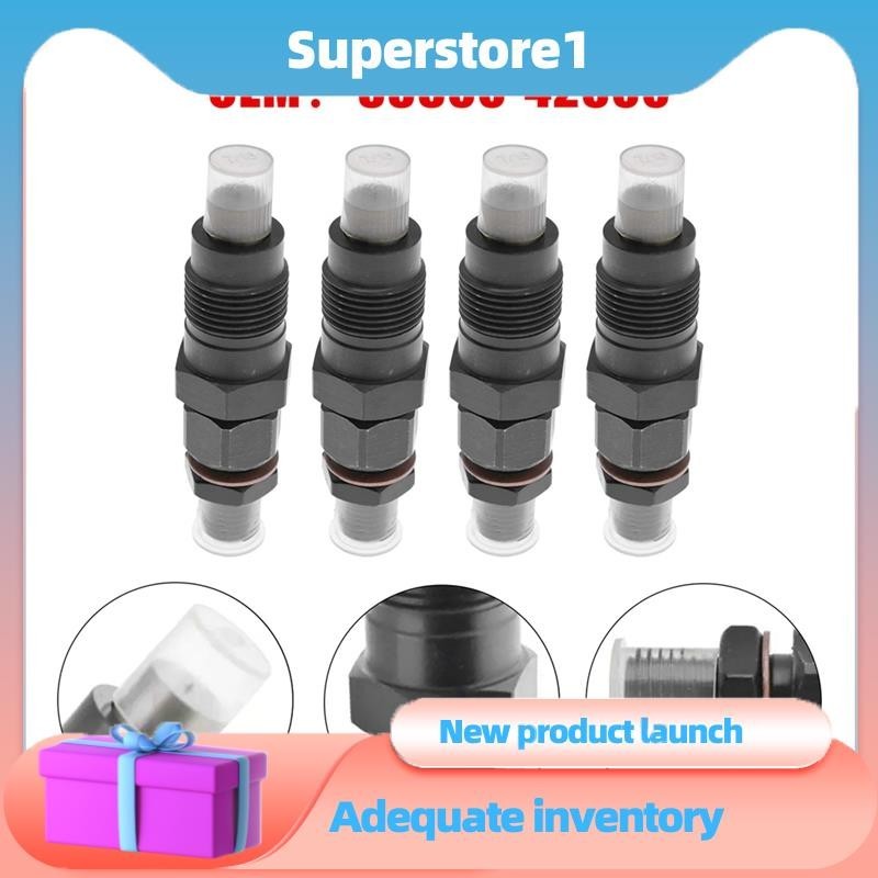 superstore1 4 PCS 33800-42500 Car Oil Injector Nozzles As Shown Metal ...