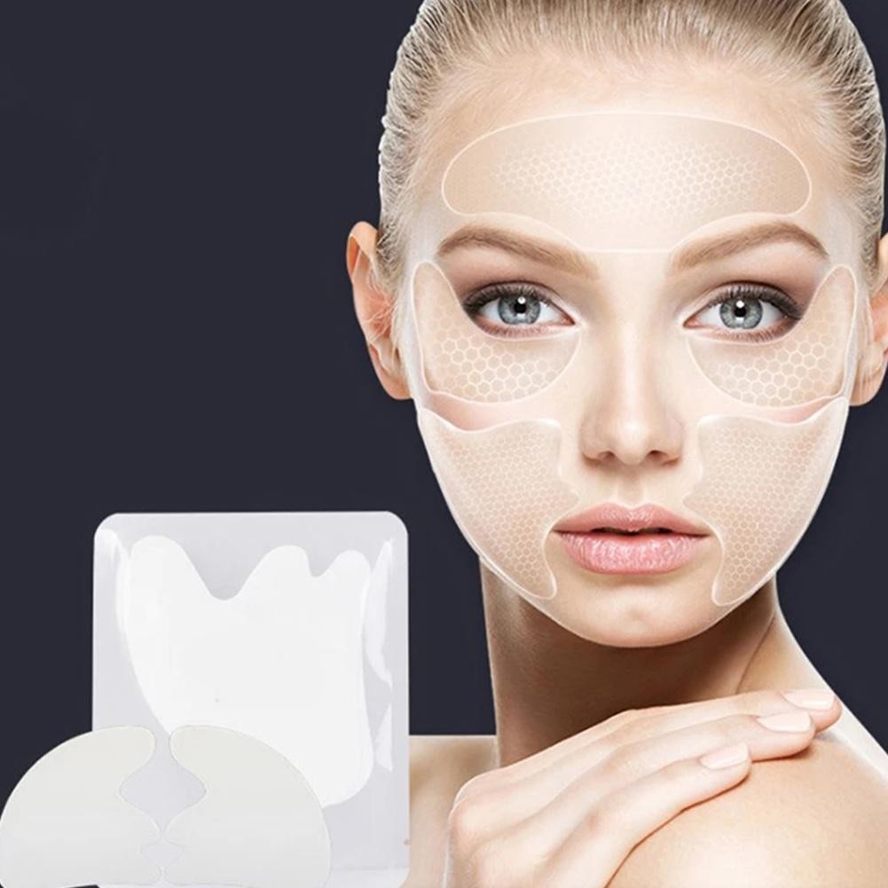 Thin Face Stickers Facial Line Wrinkle Sagging Skin Patches Smile ...