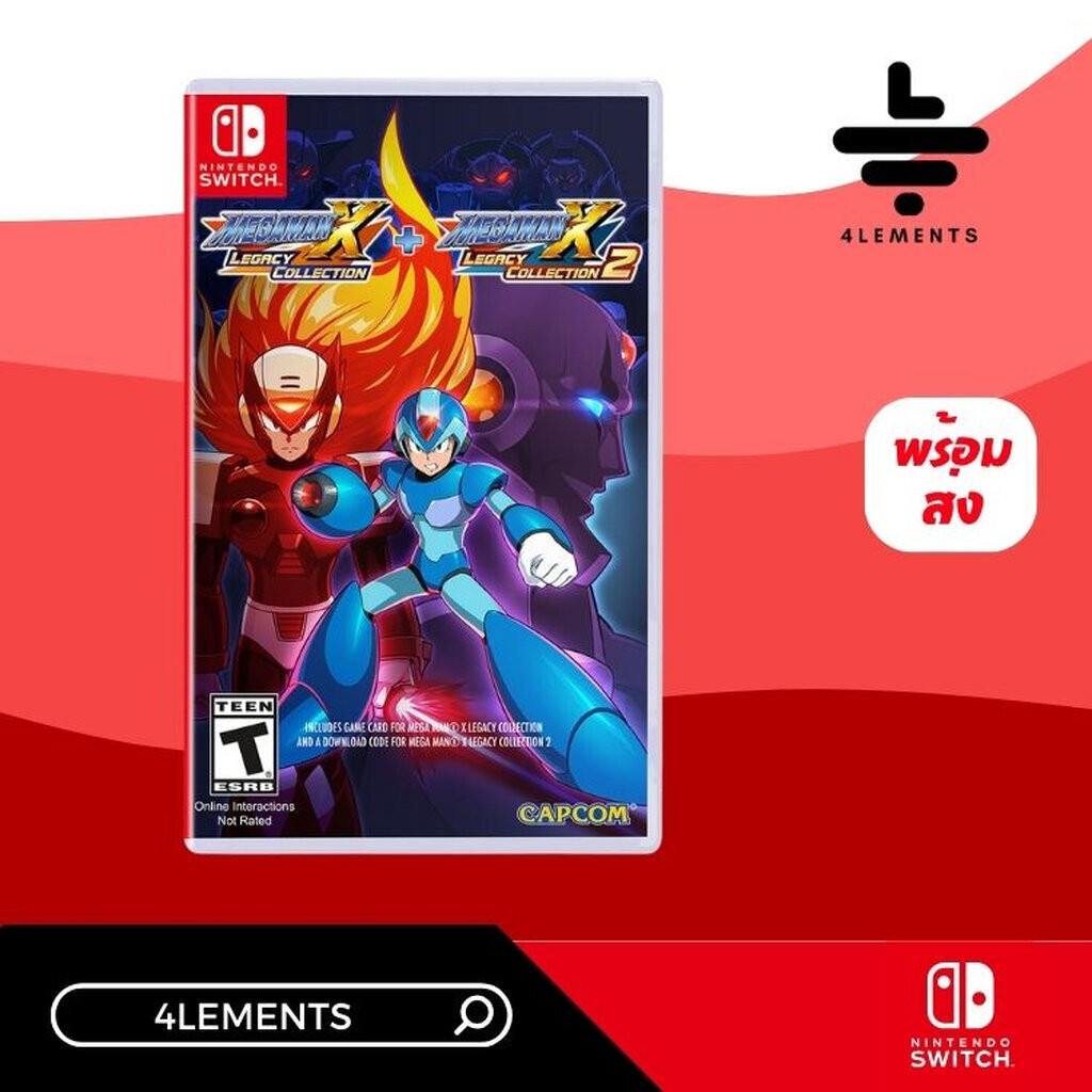 SWITCH MEGA MAN X LEGACY COLLECTION 1 + 2 (USA) (1st Hand) | Shopee ...