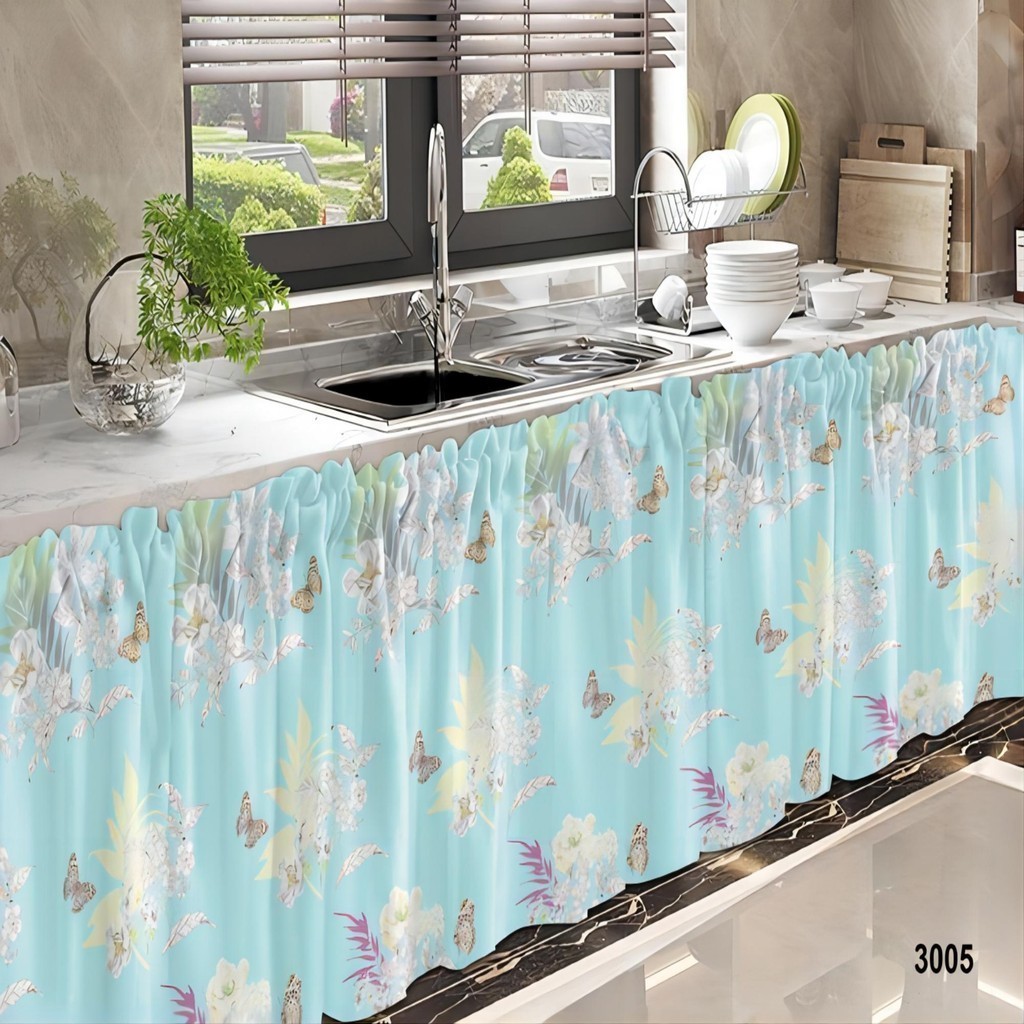Lababo Kitchen Curtain Short Curtain 150*70cm Sale Classy Curtain For ...