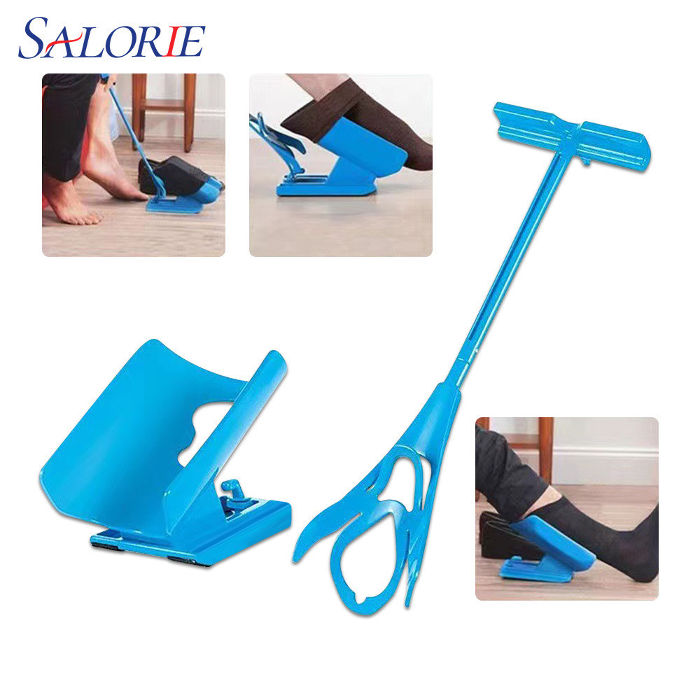 Sock Slider Pregnant Elderly Sock Wearing Shoe Horn Device Slider Aid ...