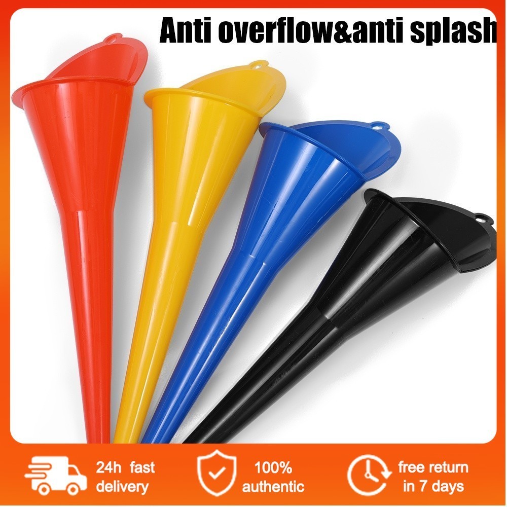Refueling Funnel Gasoline Engine Oil Additive Long Stem Anti-Splash ...