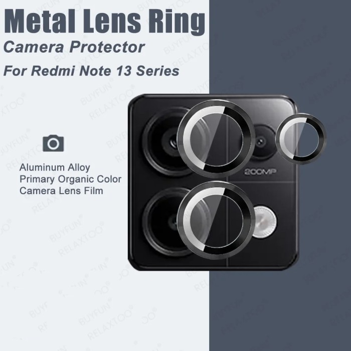 Redmi NOTE 13 4G 5G / 13 PRO+ 4G 5G METAL RING CAMERA COVER | Shopee ...