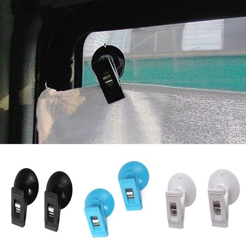 Interior Car Suction Cup Clip Fixing Clip Car Window Mount Suction Clip ...