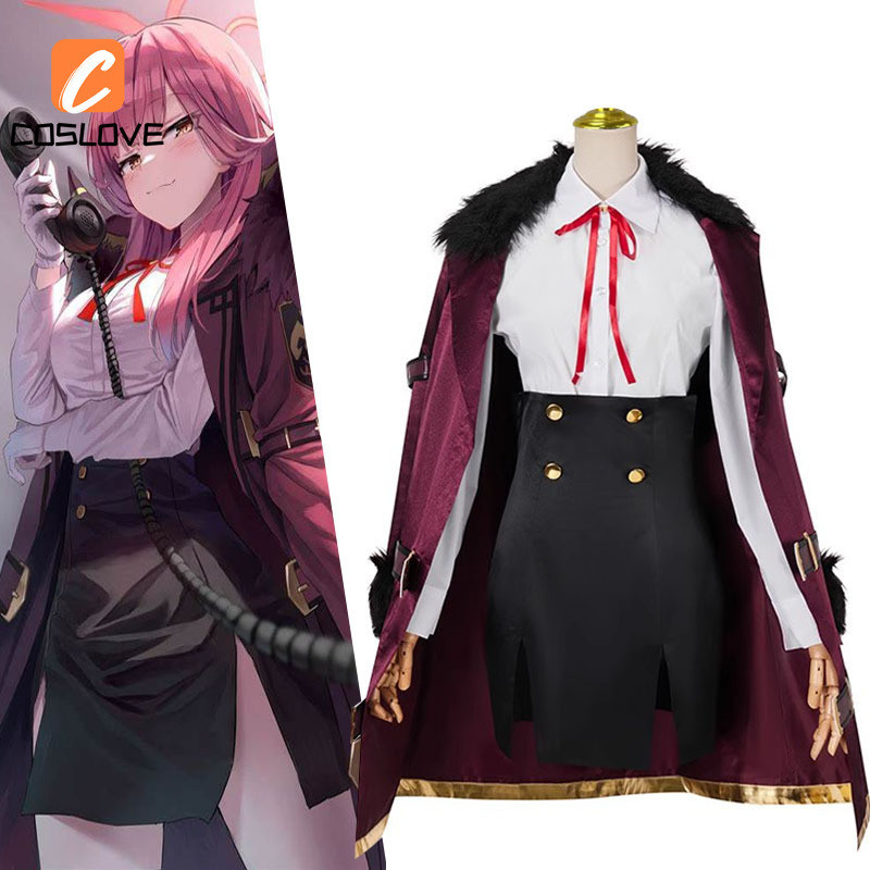Anime Game Blue Archive Rikuhachima Aru Cosplay Full Set Costume Suit ...