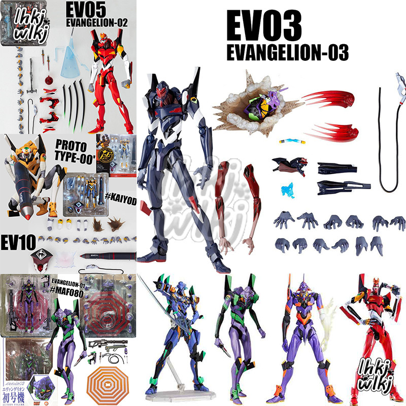 EVA Action Figure Neon Genesis Evangelion Rei Ayanami Action Figure EV ...