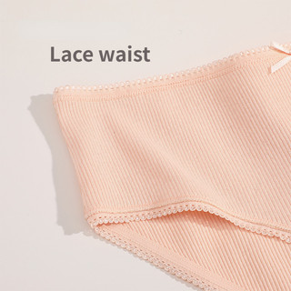 FINETOO Cotton Panty for Women Sexy Lace Female Multi Color Underwear ...