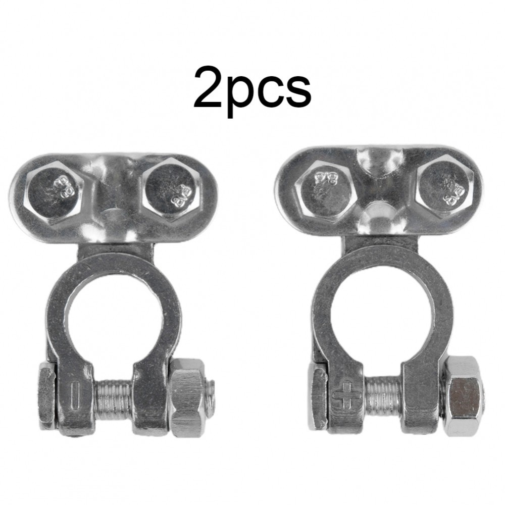 Heavy Duty Battery Terminal Clamps for 12V Batteries in Cars Vans and ...