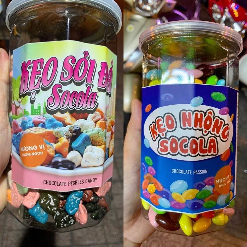 Pebble Chocolate Candy 500g, Chocolate Candy Pupa 500g - ANVAT492 ...
