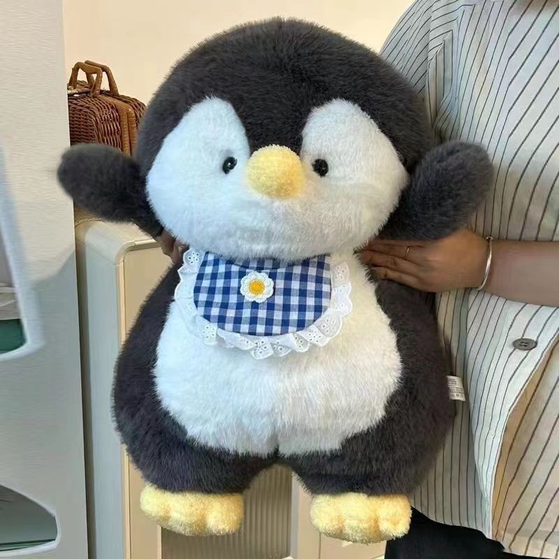 Cute Penguin Plush Toy Baby Doll Doll Send Girl Ragdoll Children ...