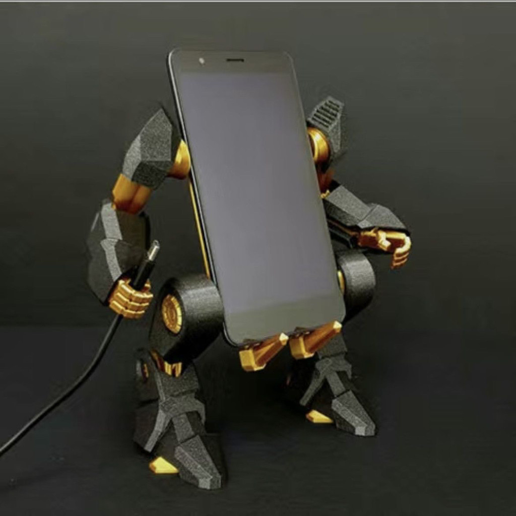 3D Printed Gundam Phone Stand Desktop Holder Cool Tech Full of Style ...