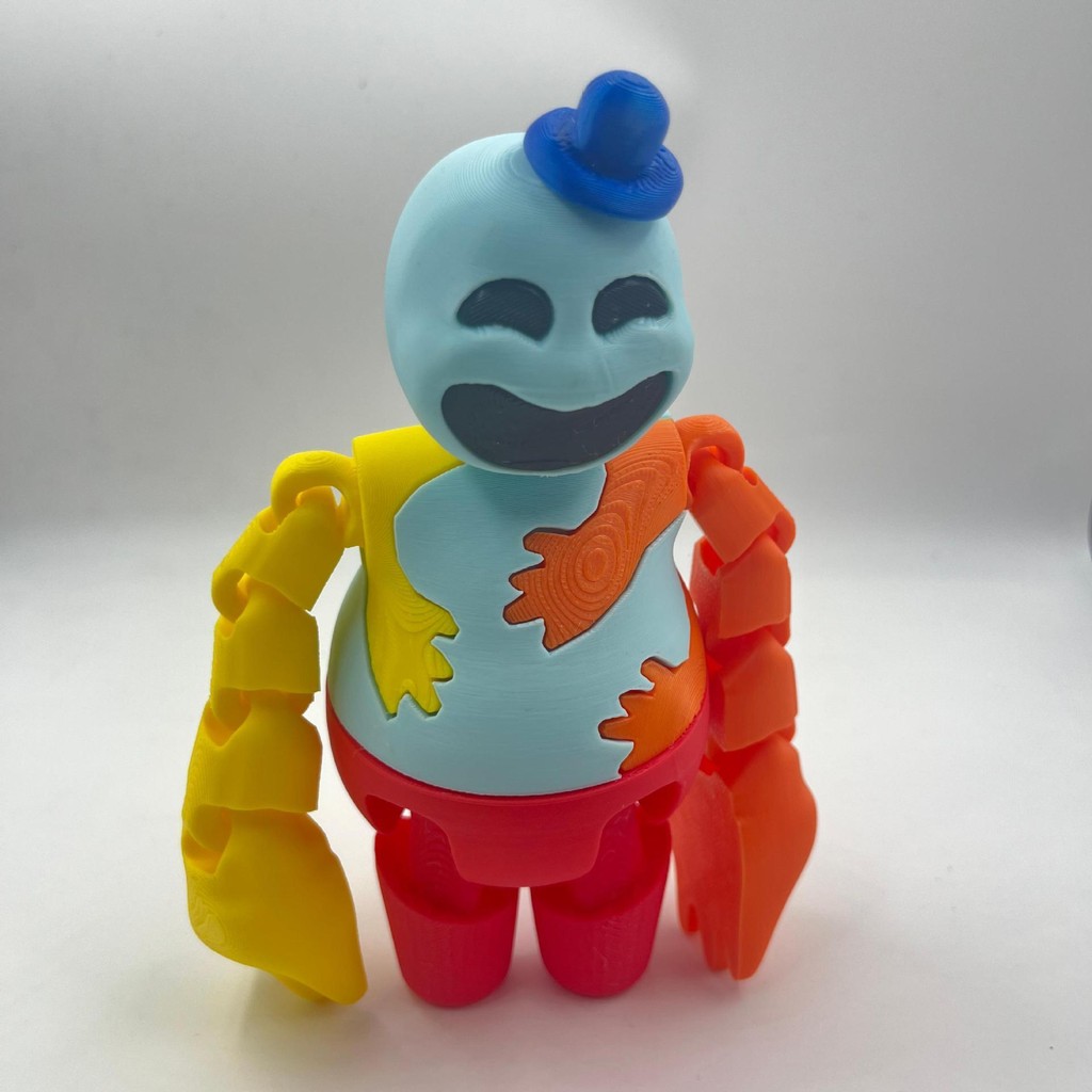 Poppy Playtime 4 Doey The Doughman Game Character 3D Cartoon Figurine ...