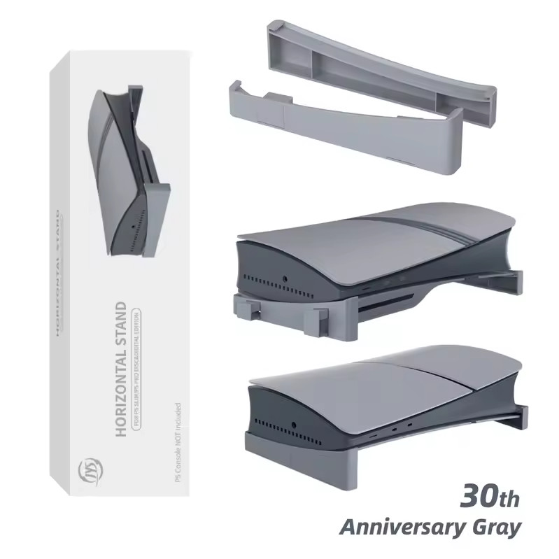 2pcs/set Horizontal Storage Stand for PS5 Slim Digital / Optical Drive ...