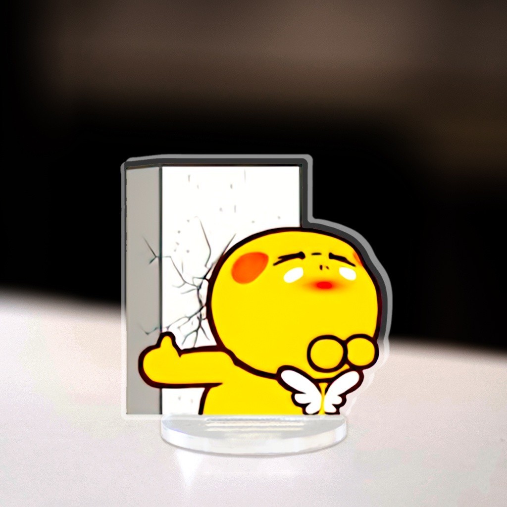 Facebo0k Mini Model Expression Sticker Cute and funny Chibi Standee ...