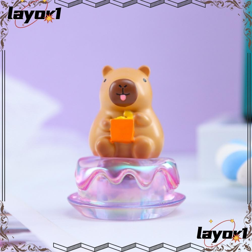 LAYOR1 Capybara Box, Multicolor Mini Capibara Capybara Figurine ...