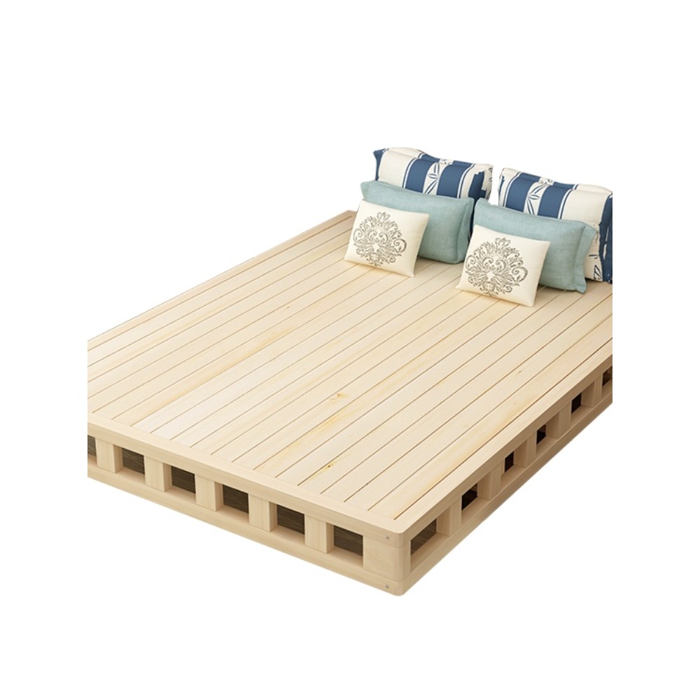 Hardboard Mattress1.8Single and double Solid Wood Bed1.5Tatami Platform ...