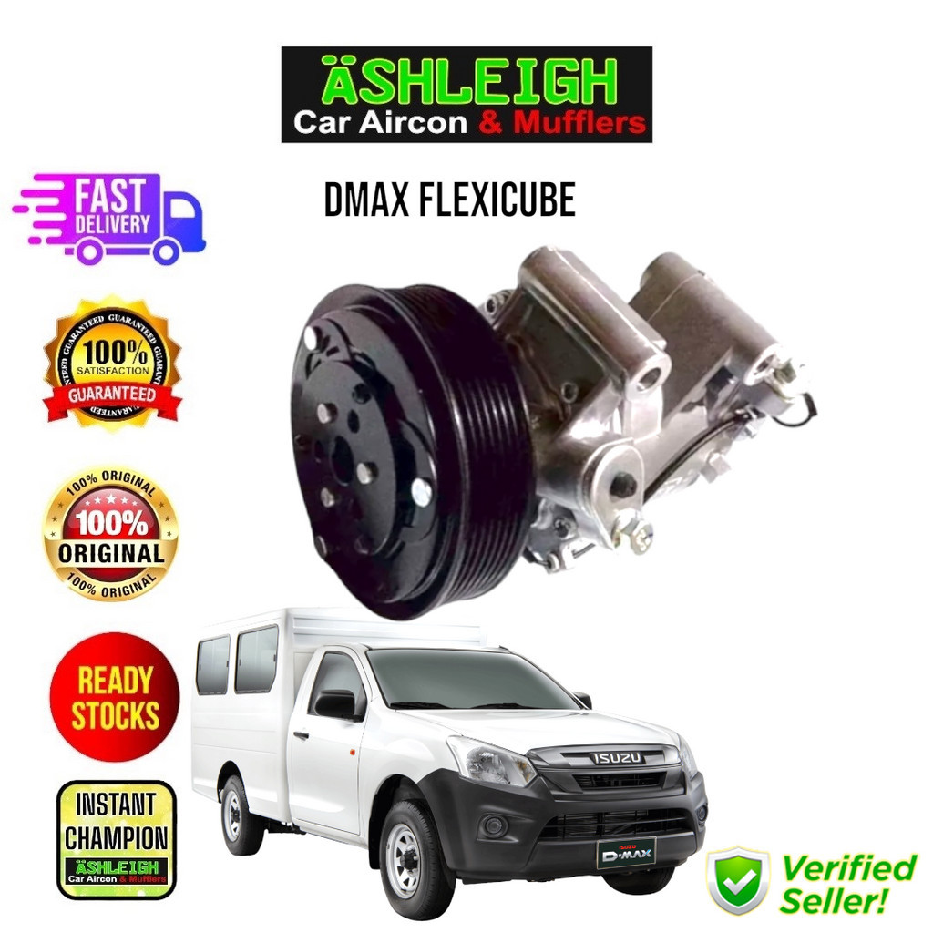 Isuzu Dmax D-max Flexicube Compressor Car Aircon Parts Calsonic Kansei ...