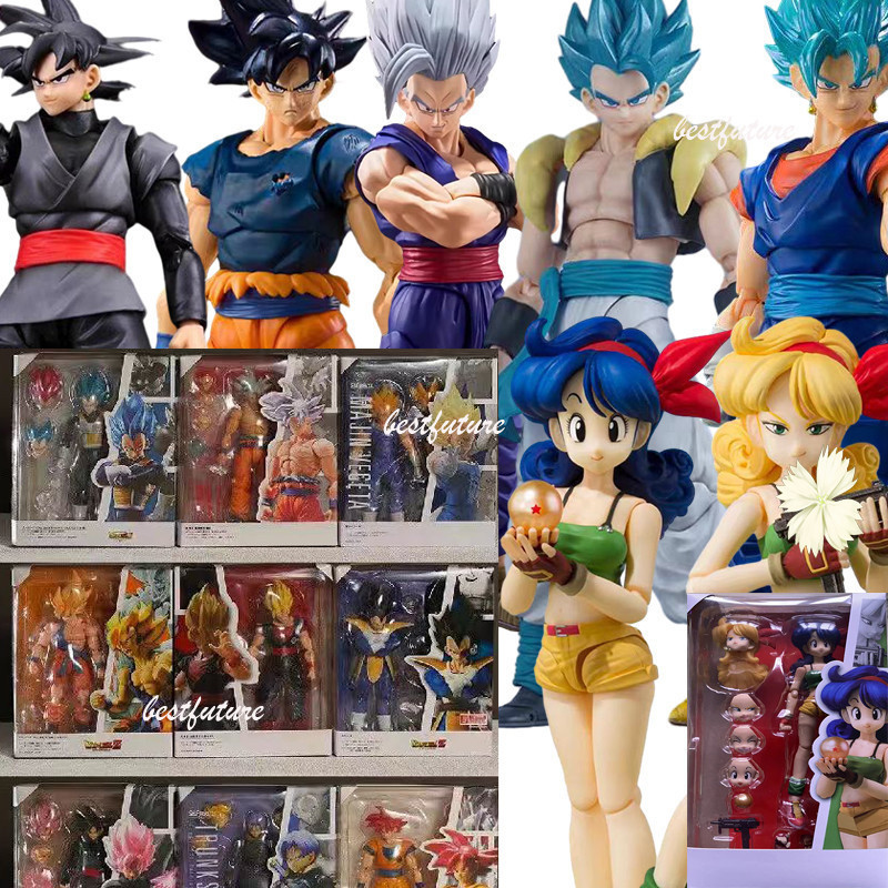 Newhope Shf Dragon Ball Super Articulado Son Goku Lunch SSj4 Vegeta ...