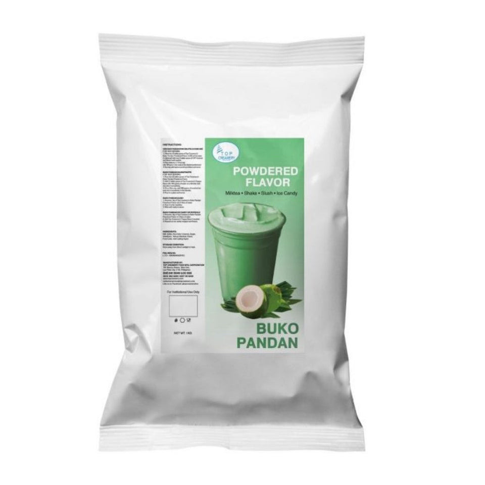 Top Creamery Buko pandan powder flavor 1kg | Shopee Philippines