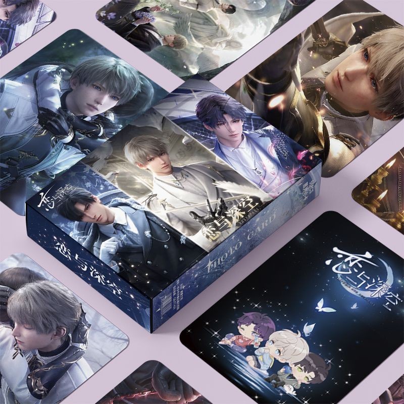 Love and deepspace Sylus Laser Mini Card 5.4*8.5 cm Set with 55 Cards ...