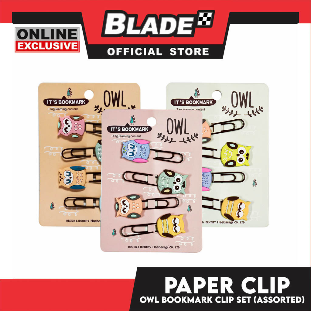 Gifts Bookmark Clip EX-18962 (Assorted Colors) | Shopee Philippines