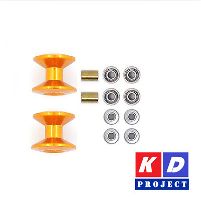 Mini 4wd parts 13-12mm DA double aluminum rollers KD project | Shopee ...