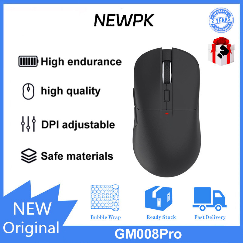 GM008Pro wireless three mode game mouse supports 4K | Shopee Philippines