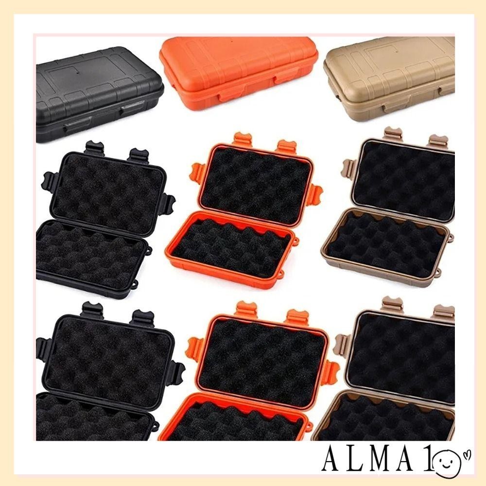 ALMA 1Pcs Box, S/M/L Size Outdoor Travel Storage Box, Waterproof Sealed ...