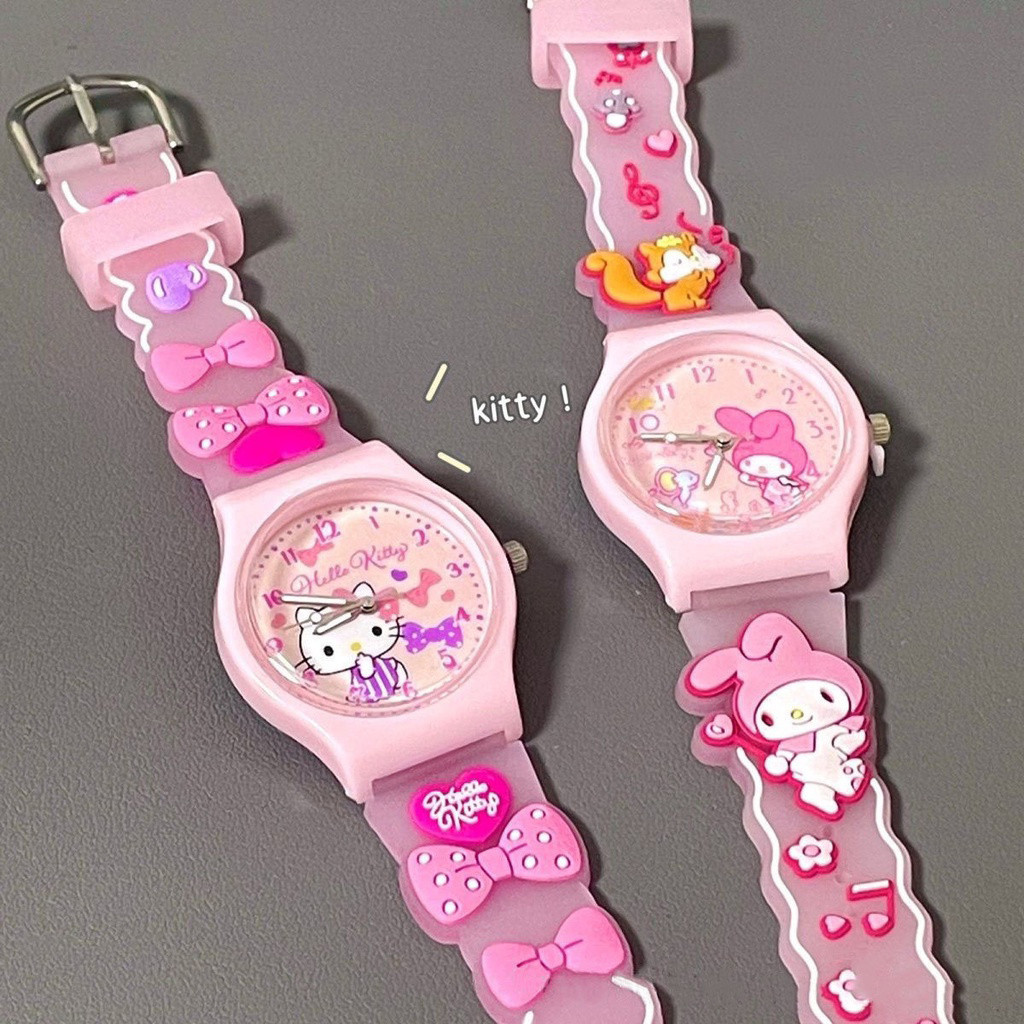 Kegllect Hello Kitty Cute Cartoon Kids Watch Sanrio Kuromi School ...