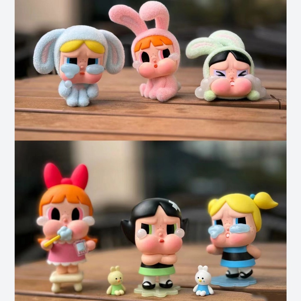 Popmart official CRYBABY the powerpuff girls powerpuff girls Series ...