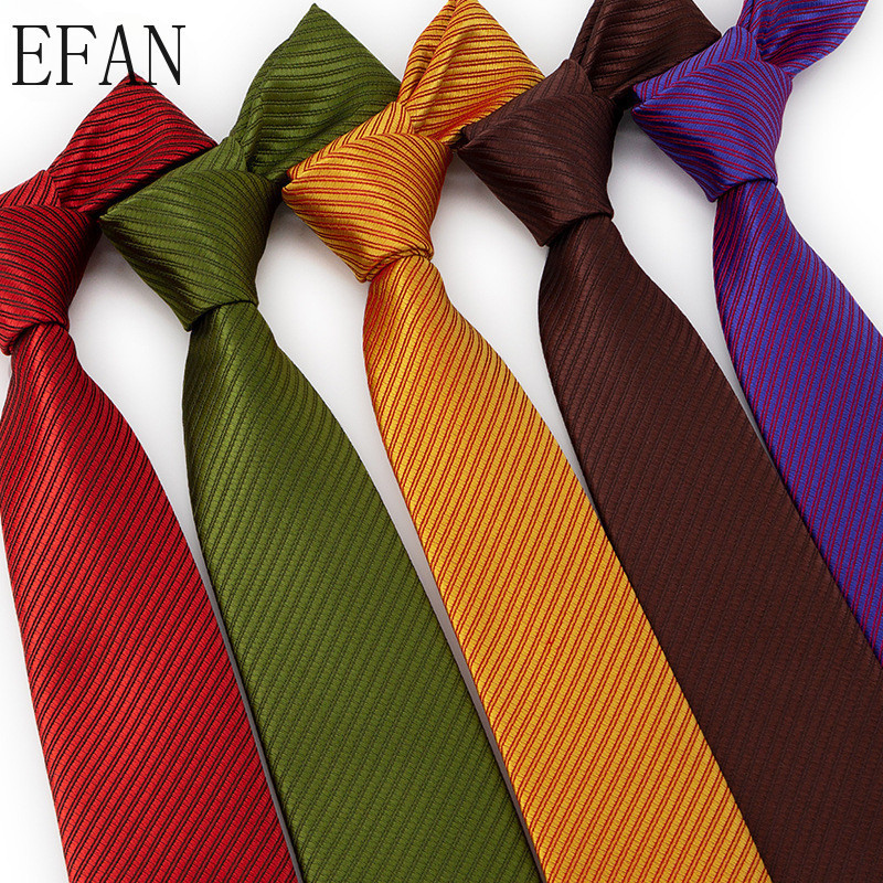 Men Slim-fit 8CM Tie Formal Business Groom Wedding Groomsmen Wedding ...