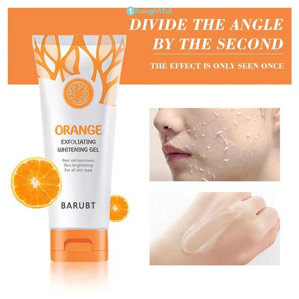 Barubt Orange Exfoliating Gel Cleaning Whitening Moisturizer Purifying ...