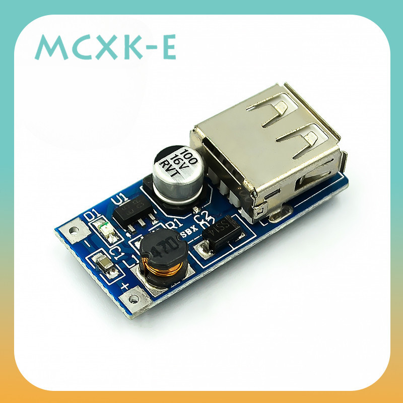 Dc-dc Booster Module (0.9V~5V) Liter 5V 600MA USB Booster Circuit Board ...