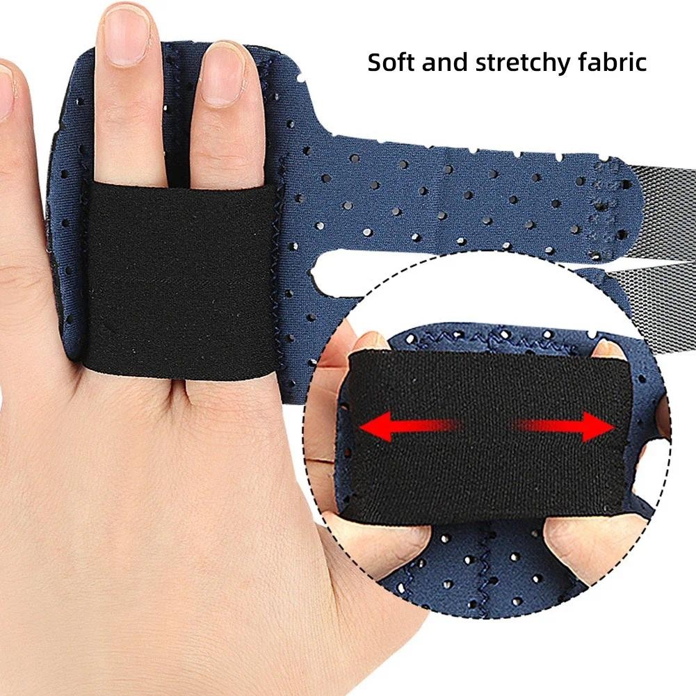 1pcs Pain Relief 2-Fingers Fixing Splint Aluminum Strip Straighten ...