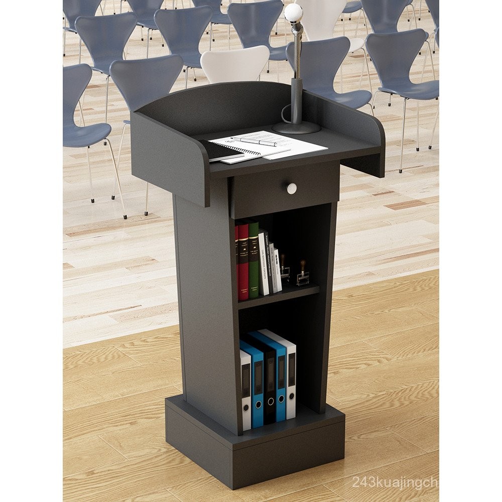 Podium Speaker's Platform Simple Modern Reception Desk Reception Desk ...