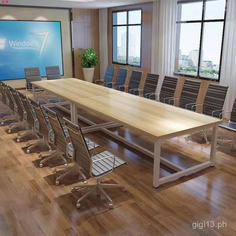 Conference Table Long Table Simple Work Desk Long Office Desk Meeting ...