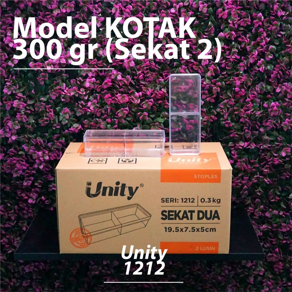 Unity Jar 1212 - Bulkhead Box Model 2 - Volume 300 grams - 0.3 kg | Shopee Philippines