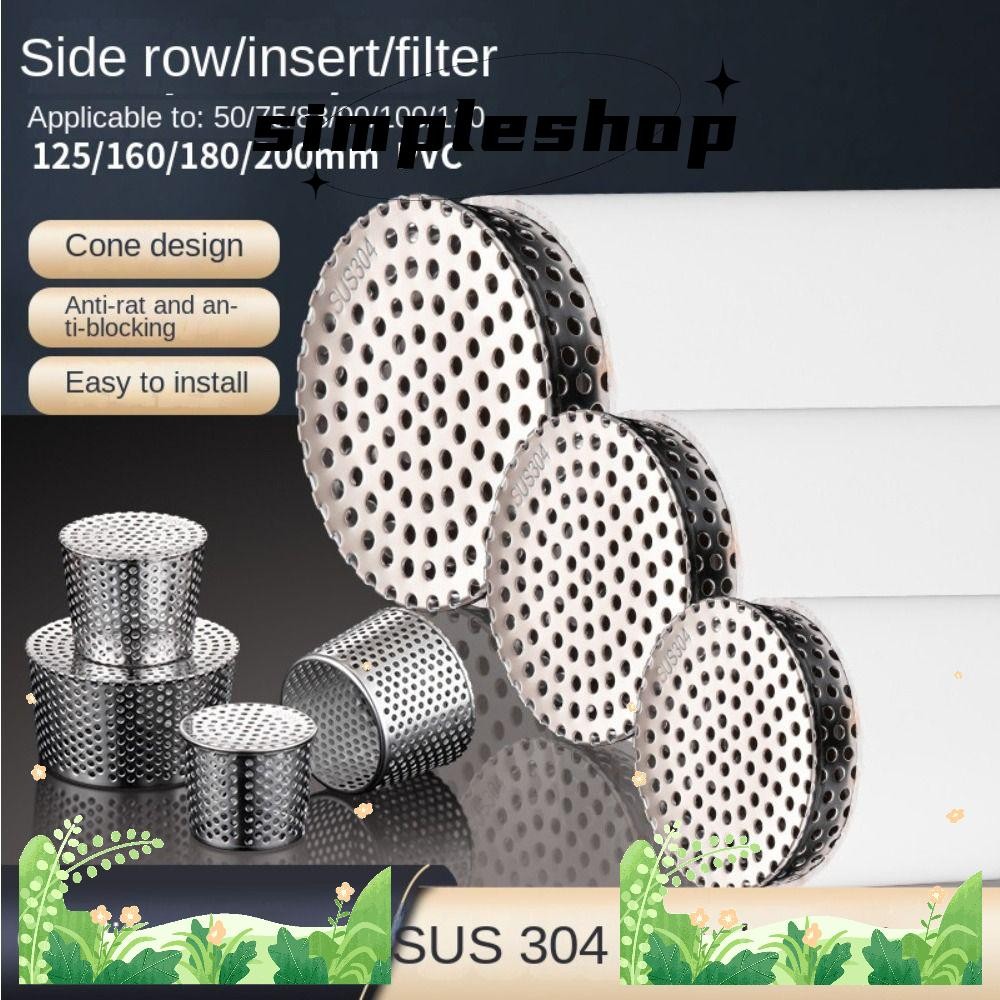 SIMPLE Rooftop Floor Drain Cover, Circular Shape Anti Rodent Outer Side ...