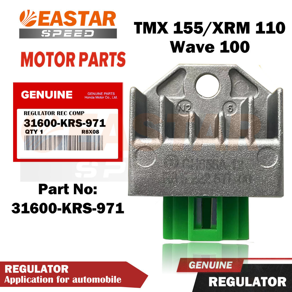 Rectifier Regulator TMX 155/XRM 110/Wave 100 | Shopee Philippines