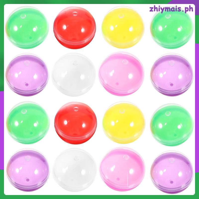 【in stock】 Gacha Machine Capsule Shell 50 Pcs Small Fillable Round ...