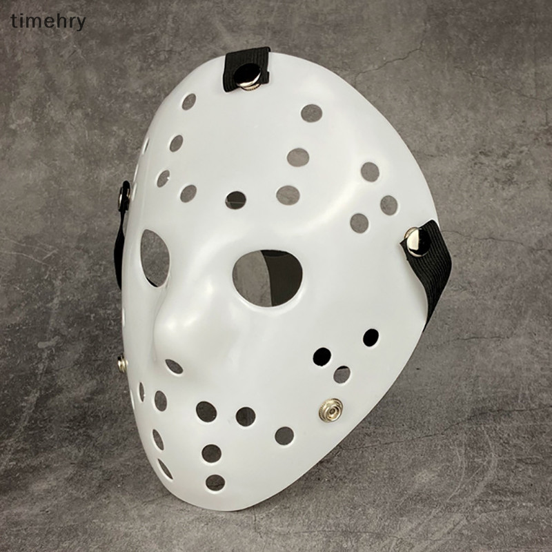 TY White Jason Mask New Freddie Vs. All White Pure White Jason Scary ...