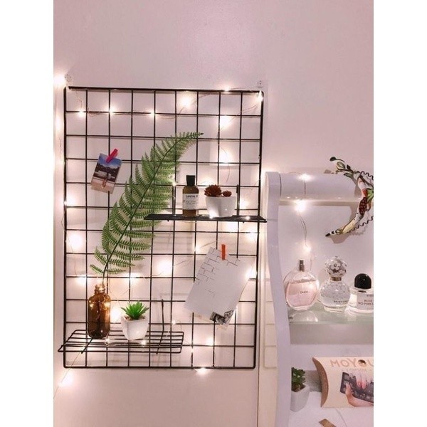 45x65cm WIRE WALL GRID | IRON MESH WIRE GRID PANEL WALL DECOR HOME ...